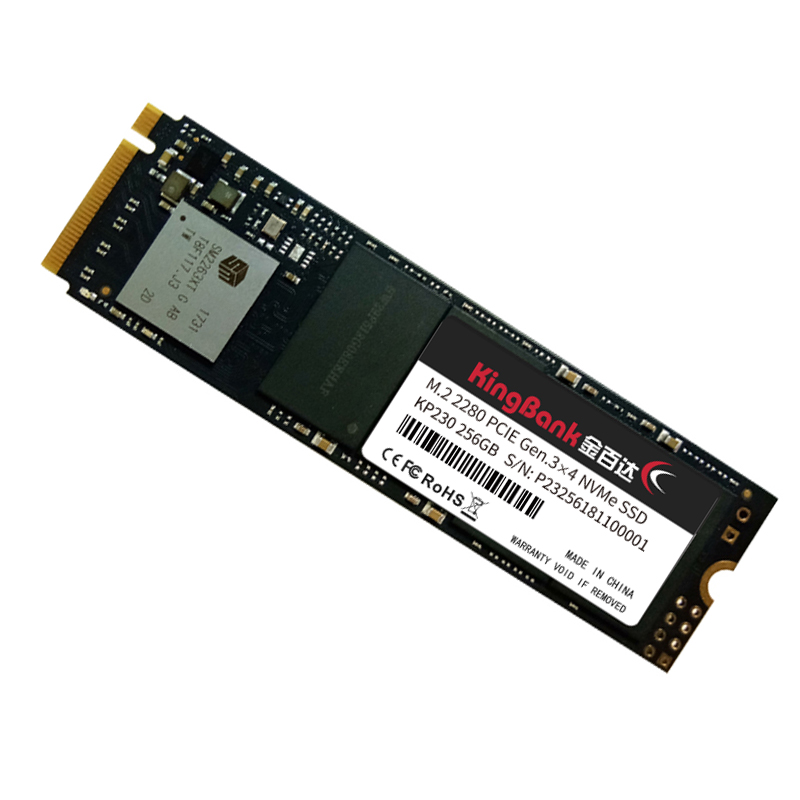 kingbank/金百达 KP230 128GB 256GB 512GB M.2 高速TLC颗粒固态硬盘 NVMe（不带散热片）-联为批发商城