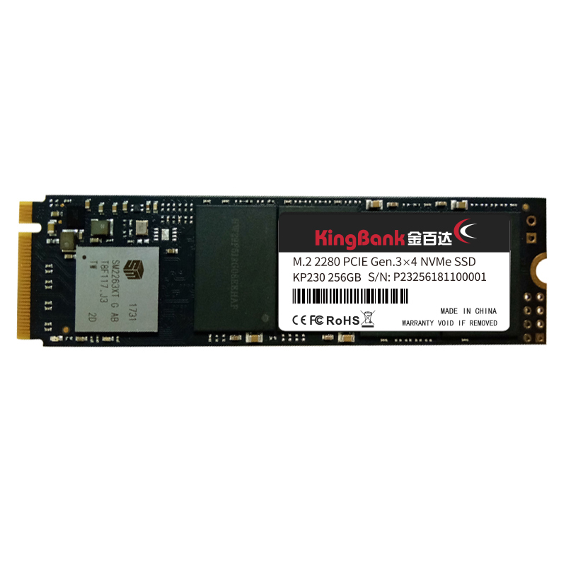 【包邮】kingbank/金百达 KP230 128GB 256GB 512GB M.2 高速TLC颗粒固态硬盘 NVMe-联为批发商城